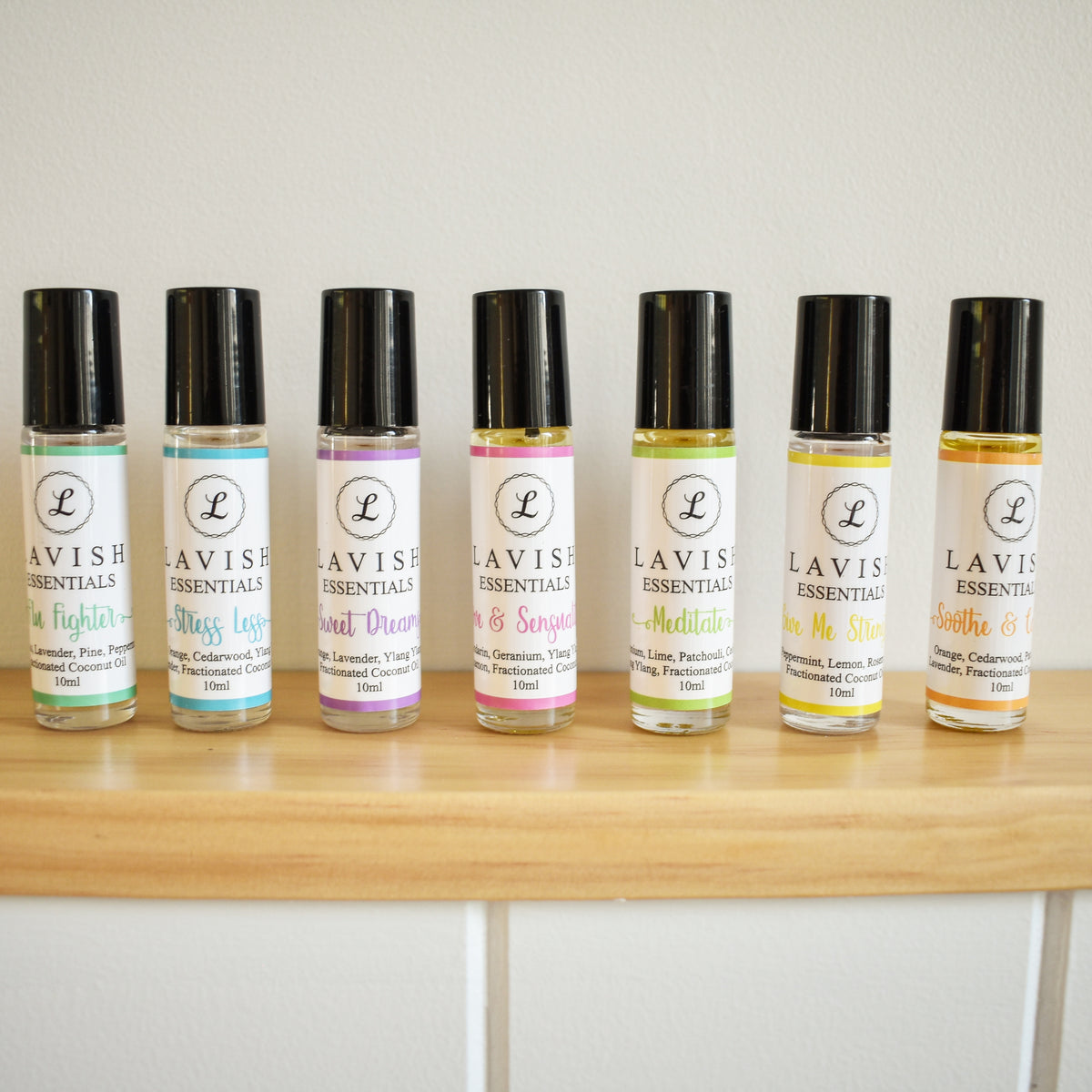 10ml Essential Oil Roller Blends – Lavish Aromas